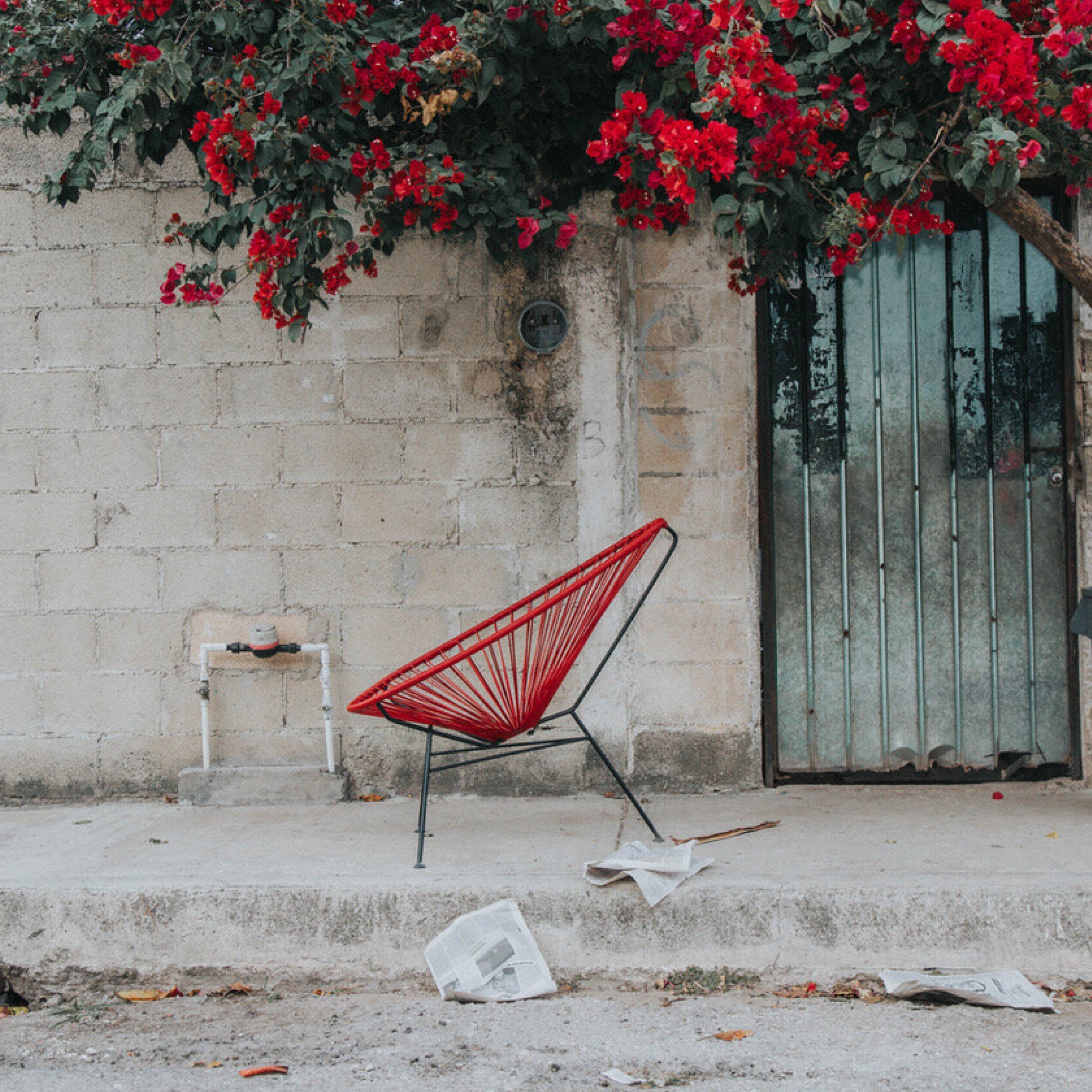 Original Acapulco Chair Classic Rojo – Acapulco Design