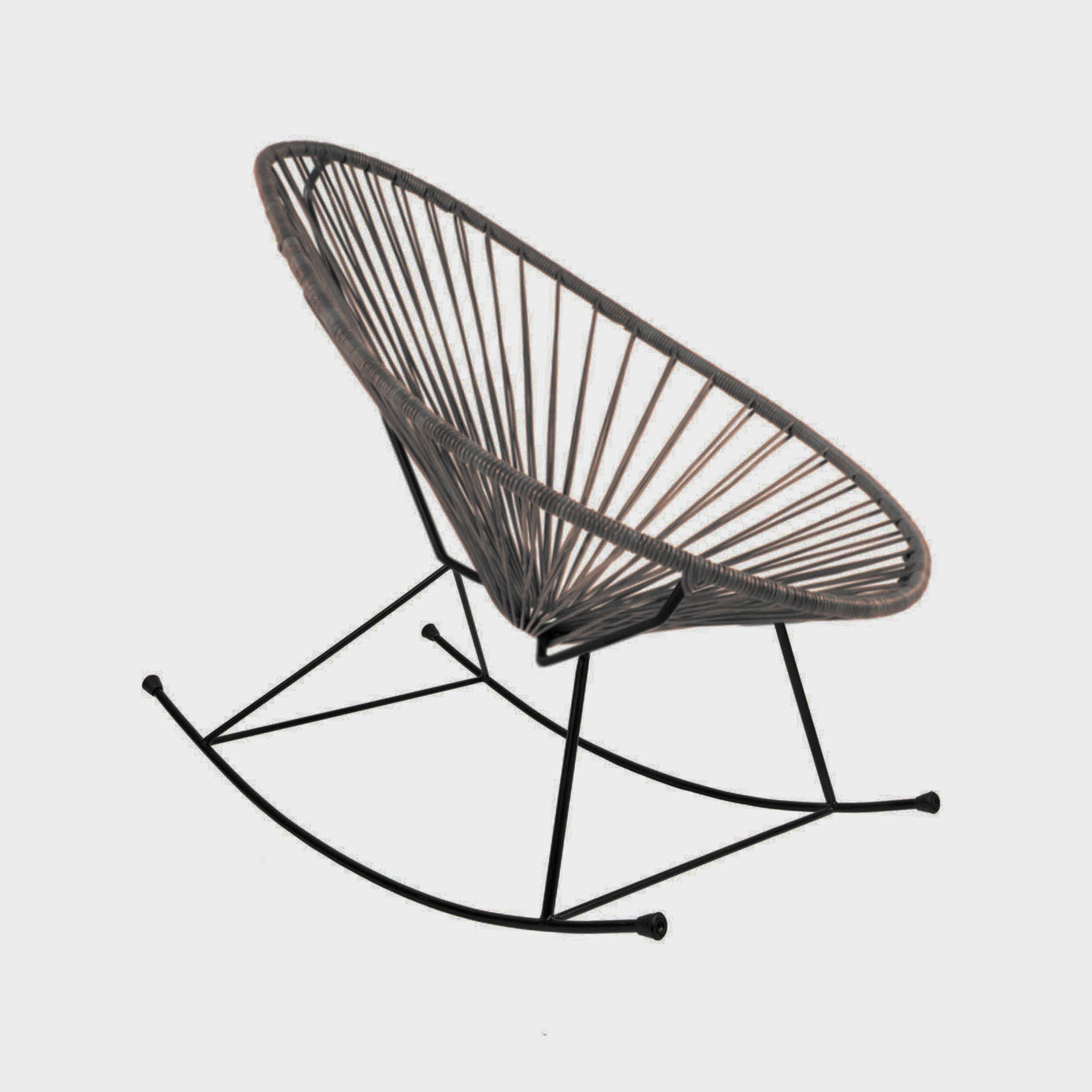 Acapulco Rocking Chair Negro – Acapulco Design